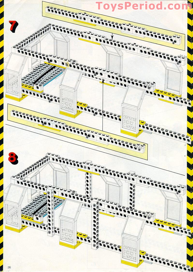 LEGO 8680 Arctic Rescue Base Instructions and Parts List