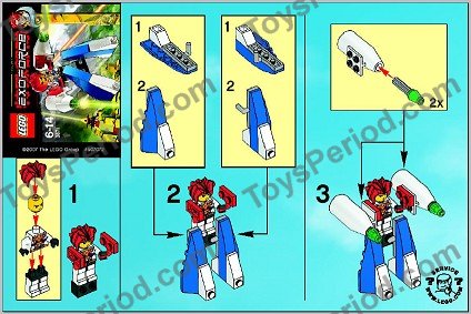 LEGO 3871 Ha-Ya-To Walker Instructions and Parts List