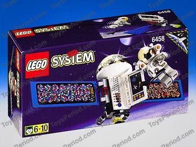 LEGO 6458 Satellite with Astronaut Instructions and Parts List