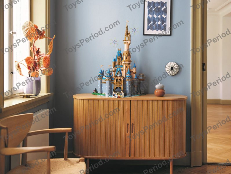 LEGO 43222 Disney Castle Set Parts List
