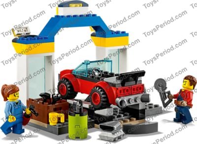 LEGO 60232 Garage Center Set Parts List