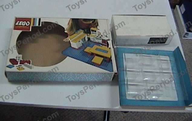 LEGO 261-4 Complete Kitchen Set Instructions and Parts List