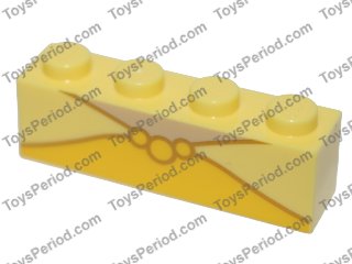 LEGO Sets with Part 3010pb203 Brick 1 x 4 with Yellow Necklace Pattern ...