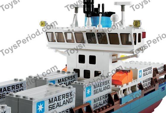LEGO 10152-2 Maersk Sealand Container Ship 2005 Edition Instructions ...