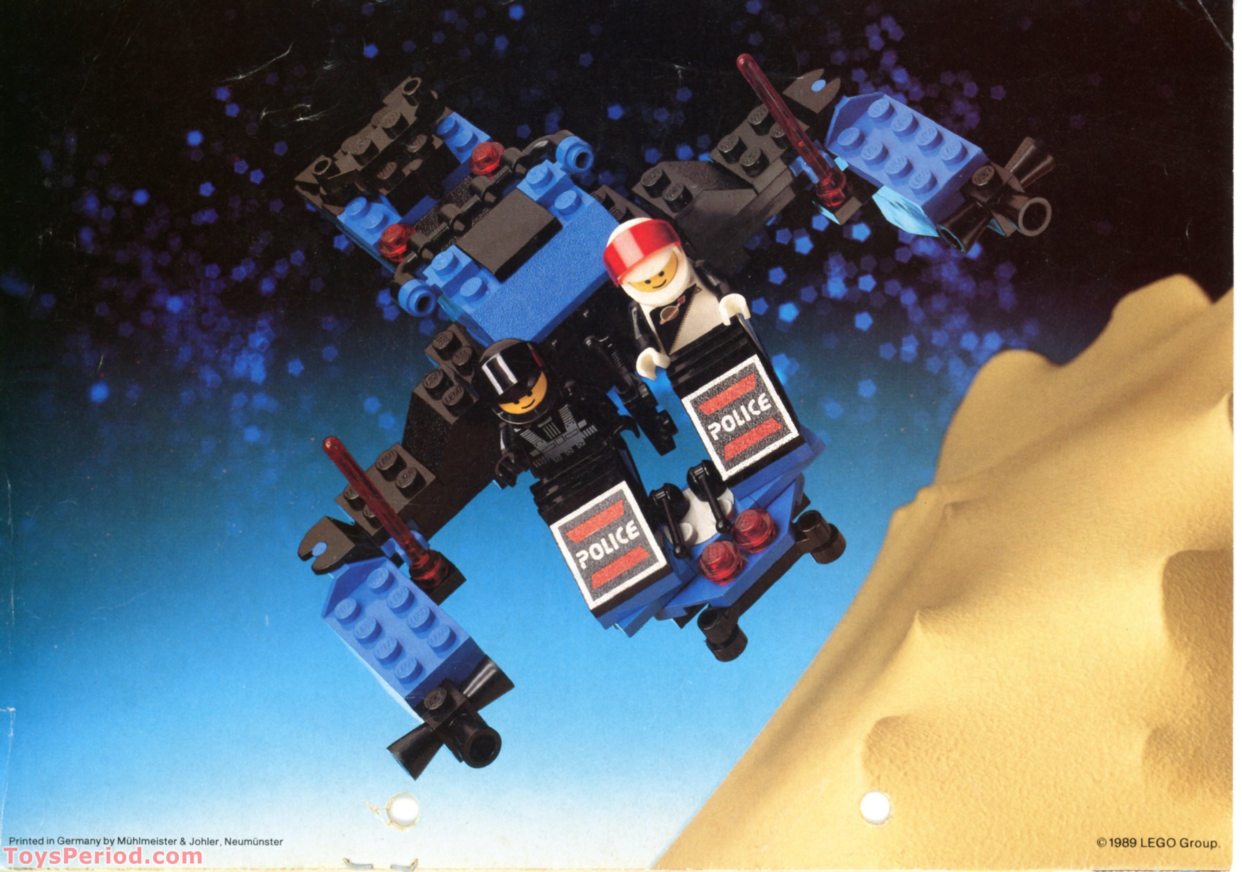 LEGO 6895 Spy-Trak I Instructions and Parts List