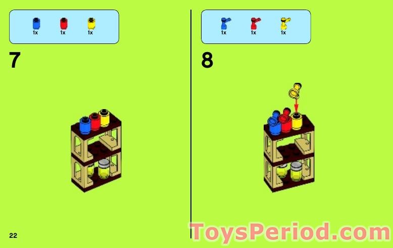 LEGO 79103 Turtle Lair Attack Instructions and Parts List