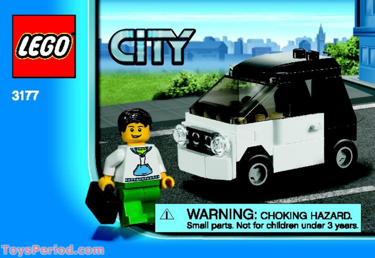 LEGO 3177 Small Car Instructions and Parts List