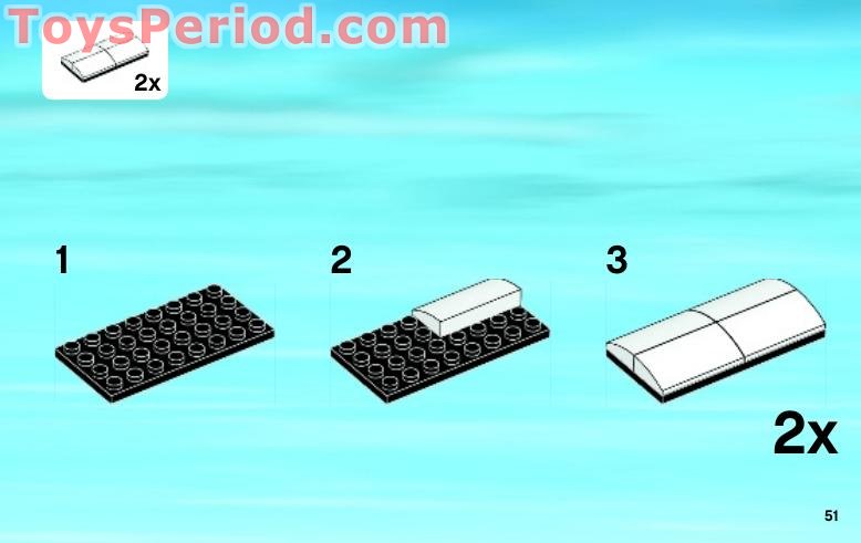 LEGO 4432 Garbage Truck Instructions and Parts List