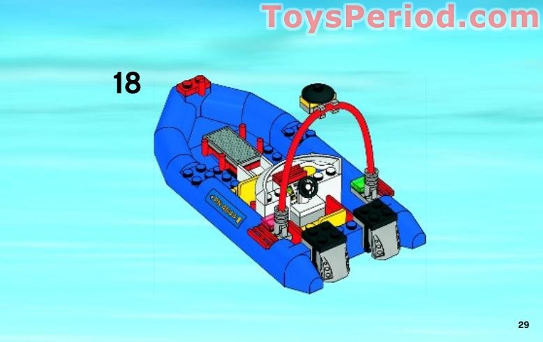 LEGO 4644 Marina Instructions and Parts List