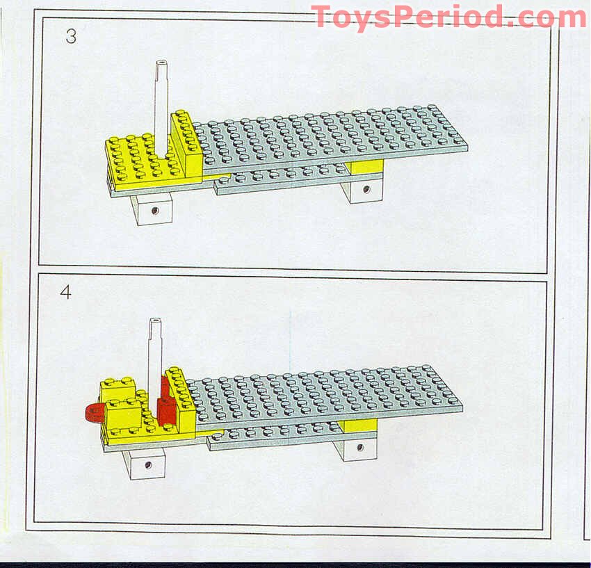 LEGO 333-2 Delivery Truck Instructions and Parts List
