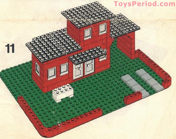 LEGO 555-1 Hospital Instructions and Parts List