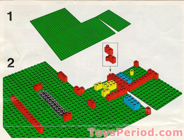 LEGO 590 Engine Co Number 9 Instructions and Parts List