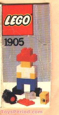 LEGO 1905-1 Mini Basic Set Instructions and Parts List