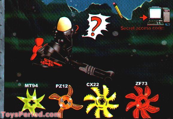 LEGO 4798 Evil Ogel Attack Instructions and Parts List