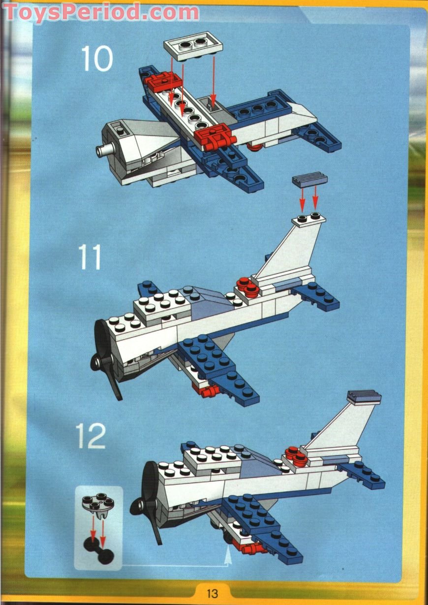 LEGO 4098 High Flyers Instructions and Parts List