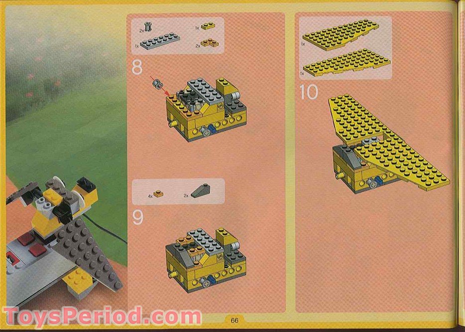 LEGO 4094 Motor Movers Instructions and Parts List