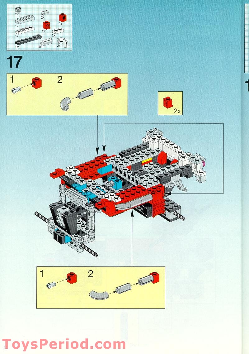 LEGO 5561 Big Foot 4x4 Instructions and Parts List
