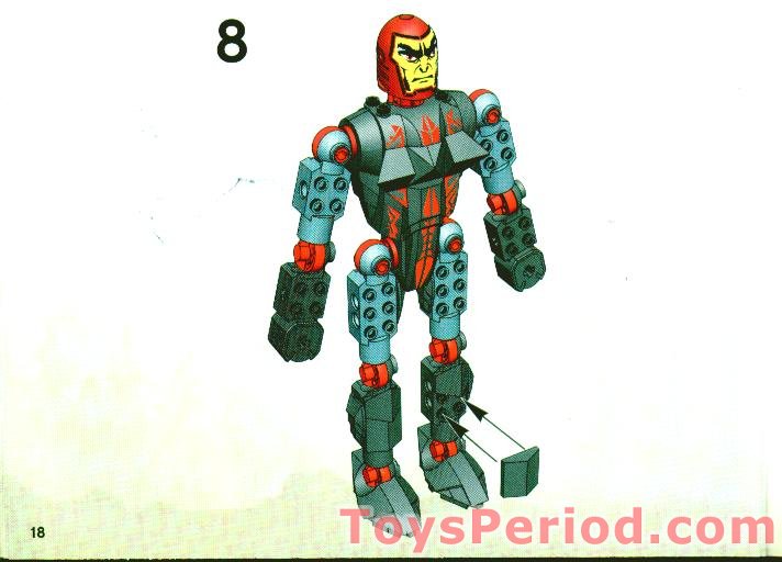 LEGO 8774 Vladek (Europe Version Without Cards) Instructions and Parts List