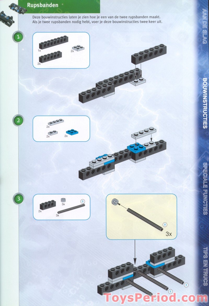 LEGO 9747 Robotics Invention System, Version 1.5 Instructions and Parts ...