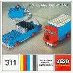 LEGO 311-5 Remote Control Car Set Instructions and Parts List