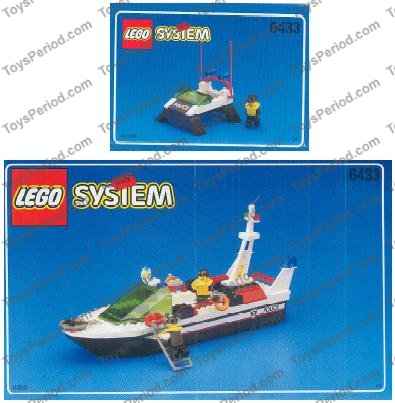 LEGO 6433 Coast Watch Instructions and Parts List