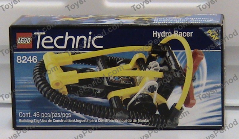 LEGO 8246 Hydro Racer Instructions and Parts List
