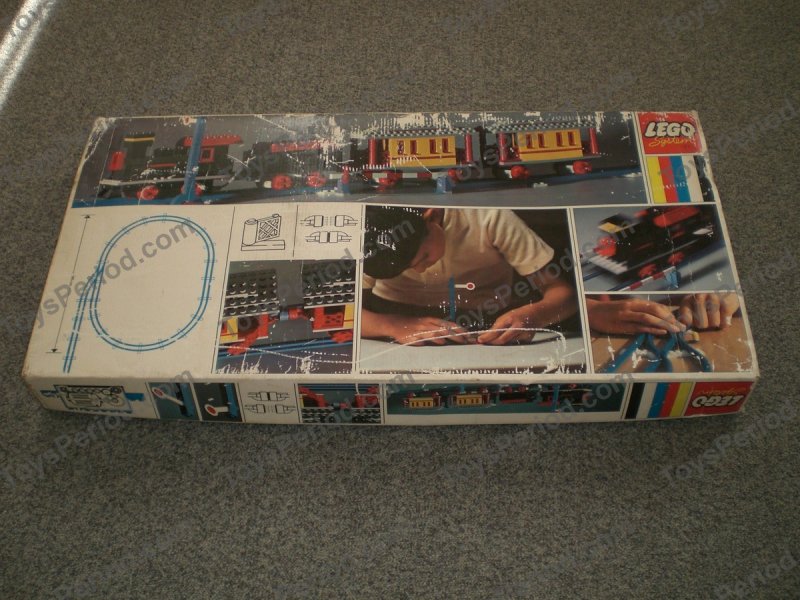 LEGO 119 Super Train Set Instructions and Parts List