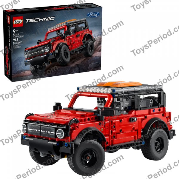 LEGO 42213 Ford Bronco SUV Set Parts List