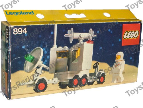 LEGO 894 Mobile Tracking Station, Non-US Version of 452 Instructions ...
