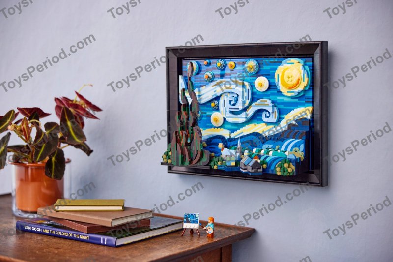 LEGO 21333 The Starry Night Set Parts List