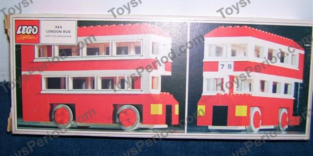 LEGO 313-1 London Bus Instructions and Parts List