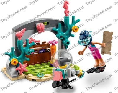 LEGO 41381 Rescue Mission Boat Set Parts List