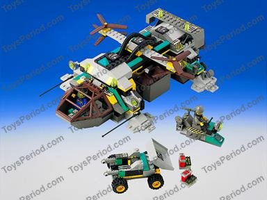 LEGO 4980 Tunnel Transport Instructions and Parts List