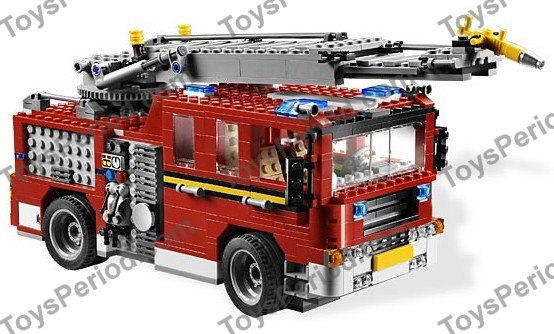 LEGO 6752 Fire Rescue Truck Set Parts List