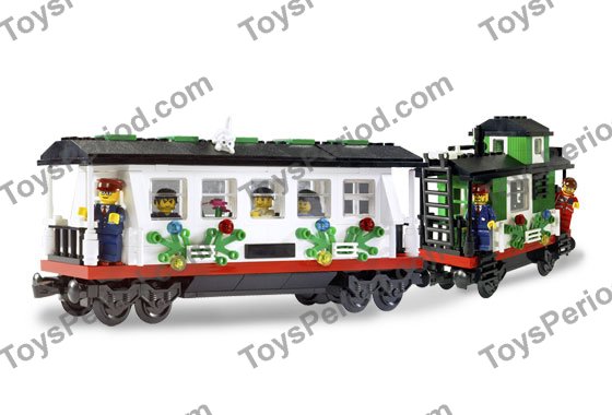 LEGO 10173 Holiday Train Instructions and Parts List