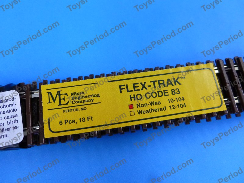 HO Track - Micro Engineering 10-104 Flex-Trak HO Code 83 18 Foot Bundle