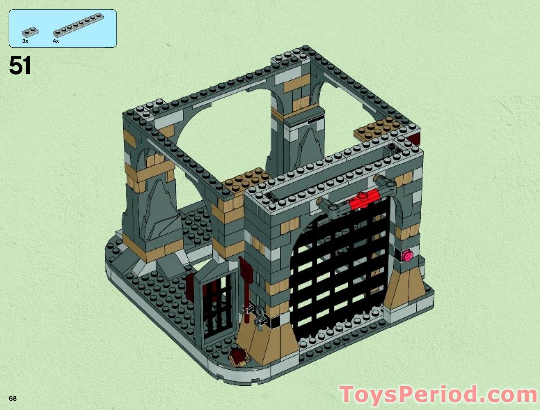 LEGO 75005 Rancor Pit Instructions and Parts List