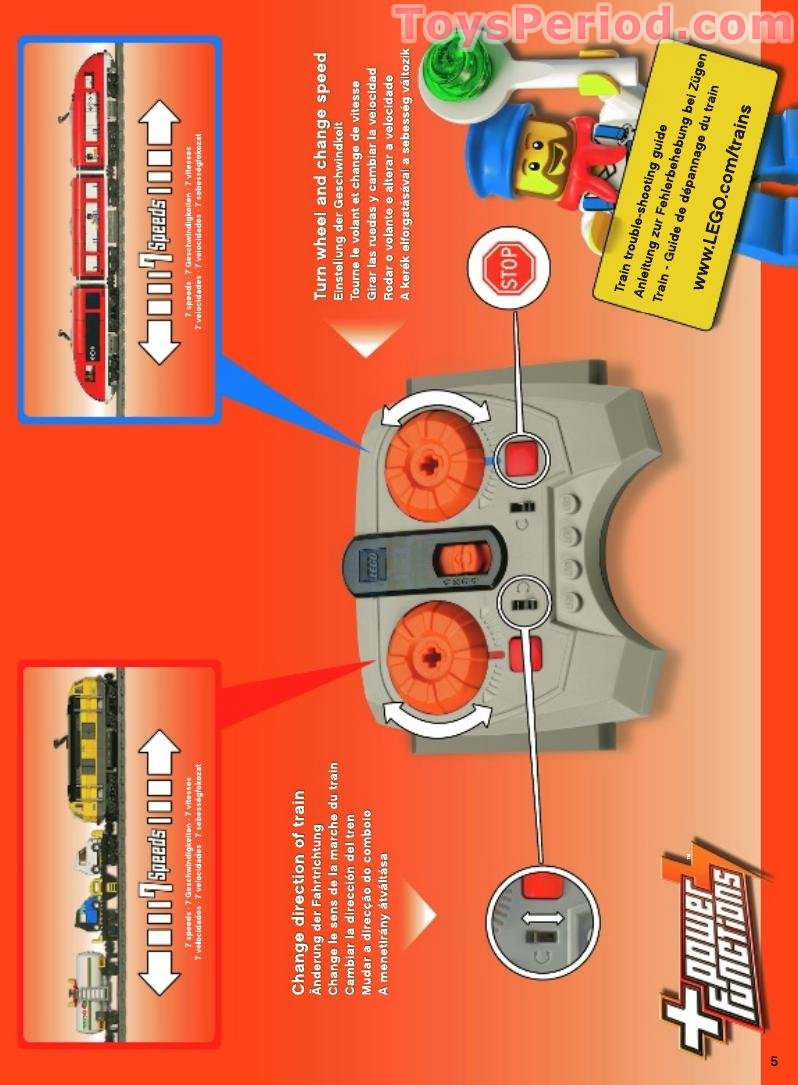 LEGO 7939 Cargo Train Set Parts Inventory and Instructions - LEGO ...