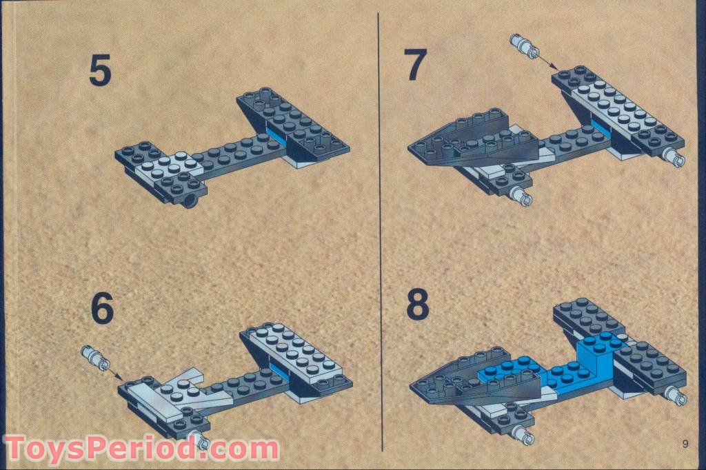 LEGO 1787 Crater Cruiser Instructions and Parts List
