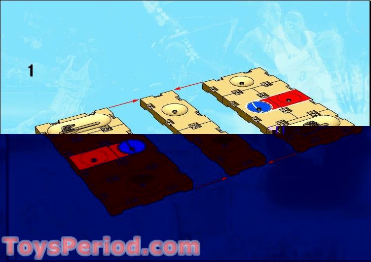 LEGO 3433 NBA Ultimate Arena Instructions and Parts List