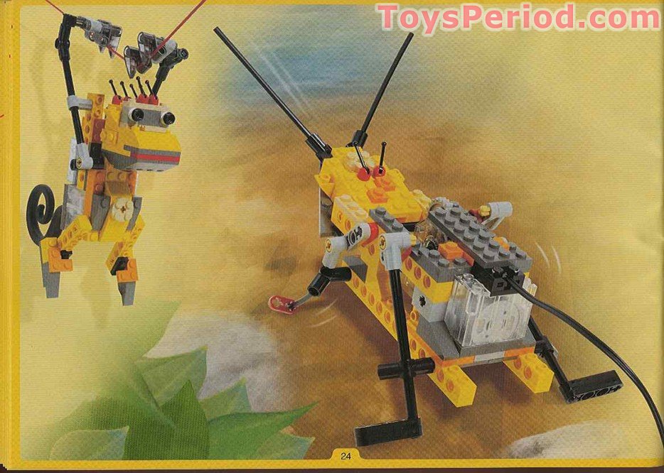 LEGO 4094 Motor Movers Instructions and Parts List