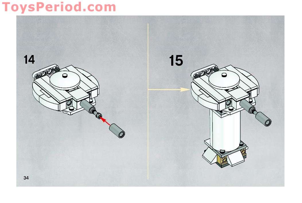 LEGO 7749 Echo Base Instructions and Parts List
