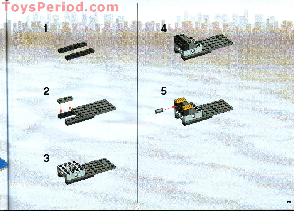 LEGO 7047 Coast Watch Hq Instructions and Parts List