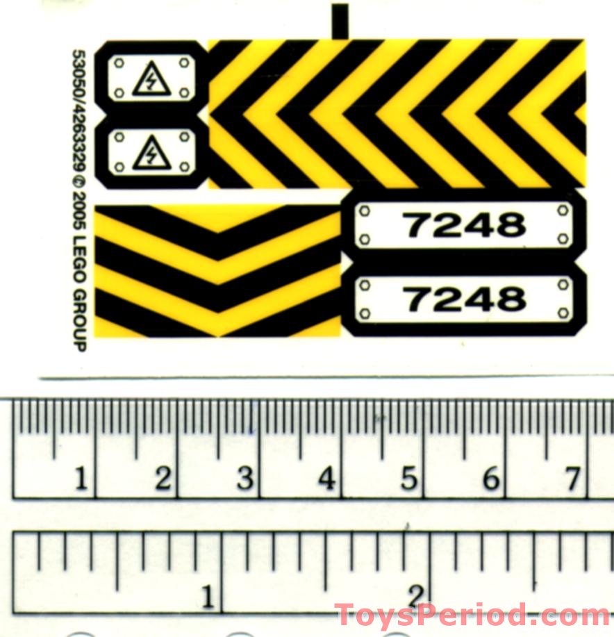 LEGO 7248 Digger Instructions and Parts List