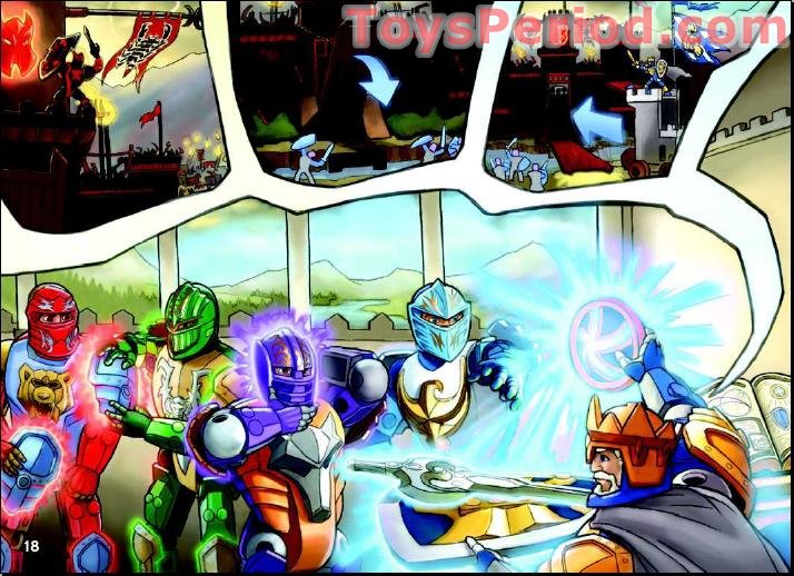 LEGO 8796 King Mathias (Series 2) Instructions and Parts List