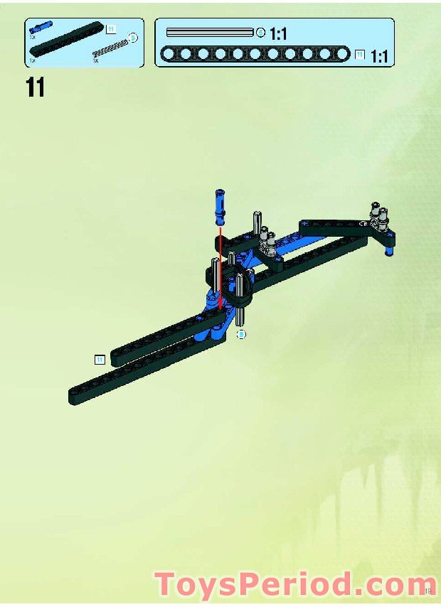 LEGO 8942-1 Jetrax T6 Instructions and Parts List