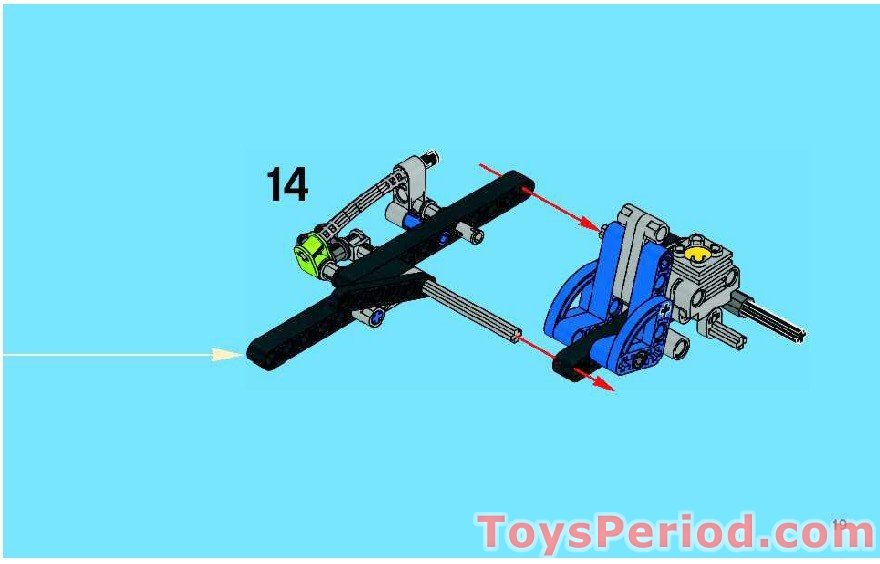 LEGO 8256 Super Kart Instructions and Parts List