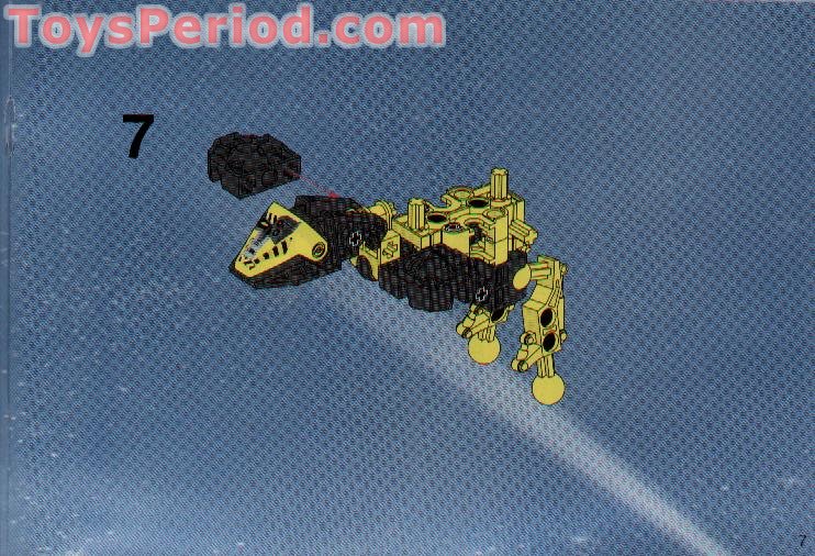 LEGO 8504 Judge Slizer Instructions and Parts List