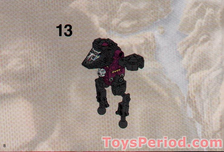 LEGO 8522 Spark Slizer Instructions and Parts List