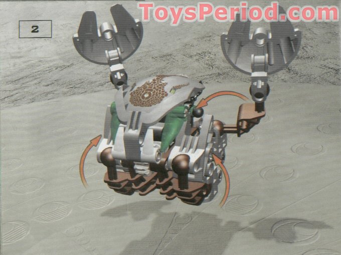 LEGO 8577 Pahrak-Kal Instructions and Parts List